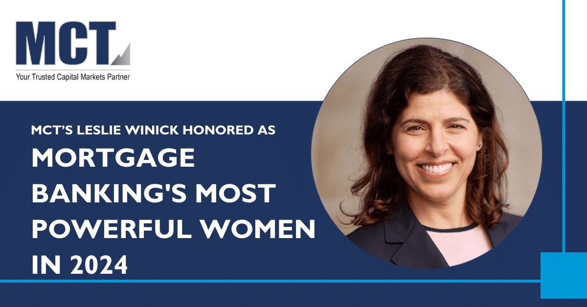 Leslie Winick of MCT Honored Among Mortgage Banking's Most Powerful ...